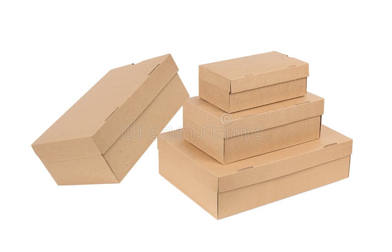 Stack of Big Cardboard Boxes Stock Image - Image of arranged, large ...