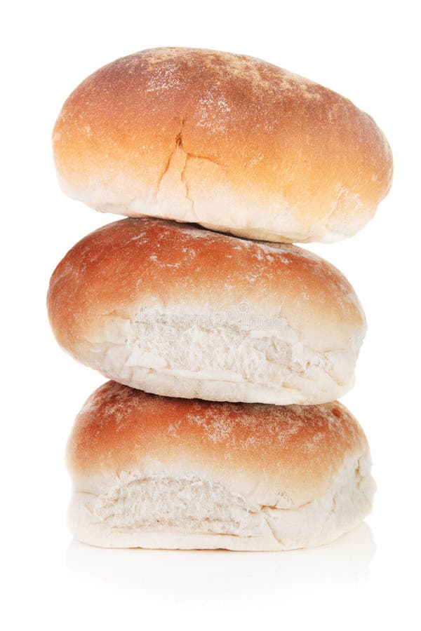 Breakfast Rolls in the Basket Stock Image - Image of roll, baked: 24002355