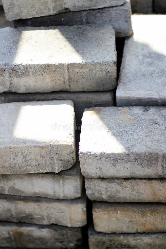 Stack of bricks stock image. Image of stack, building - 128482967