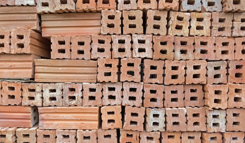 Stack of bricks stock image. Image of wall, architecture - 54705653