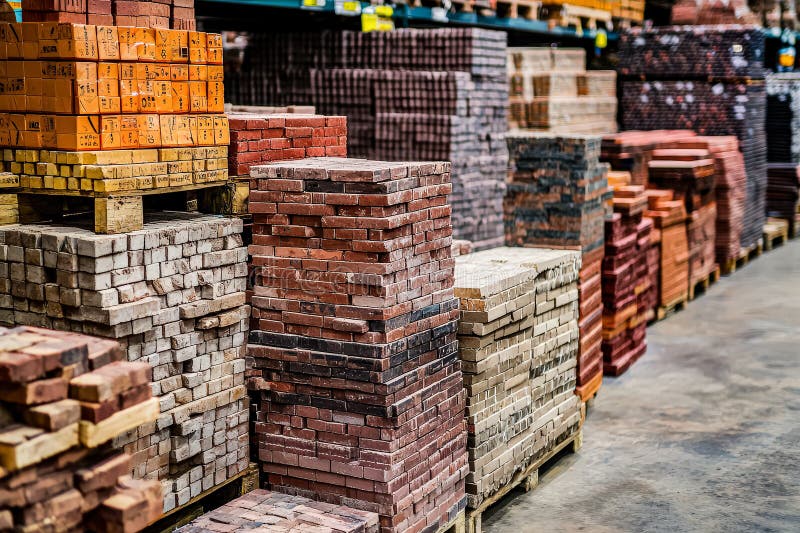 Stack of Bricks with the Number 1 on it Stock Image - Image of stack ...