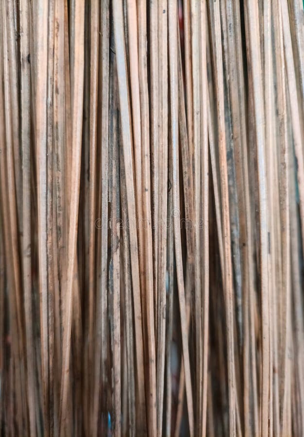 Stack of Broom Sticks for Abstract Background, Wall Paper, Cover and 3D ...
