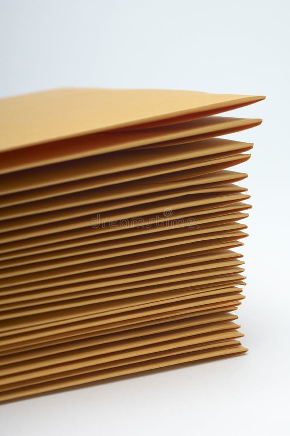 Stack of envelopes stock photo. Image of message, pack - 1043158