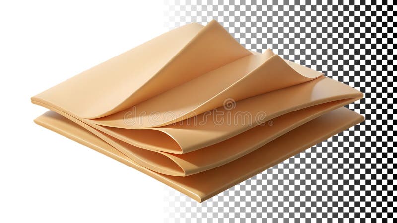 Stack of Postal Envelopes. 3D Illustration Stock Illustration ...