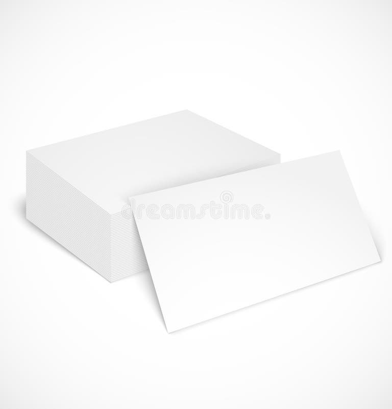 Card Stack Template Stock Illustrations – 10,955 Card Stack Template ...