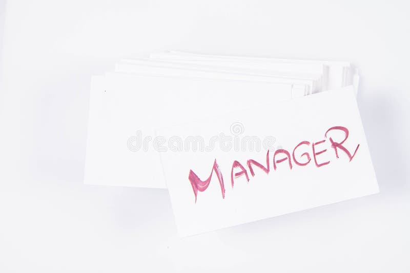 Stack of business cards stock photo. Image of open, message - 165341592
