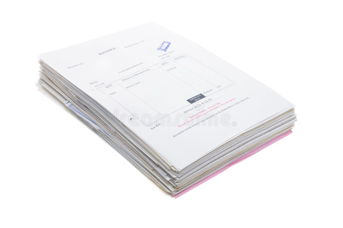 Invoices Pile Stock Photos - Free & Royalty-Free Stock Photos from ...