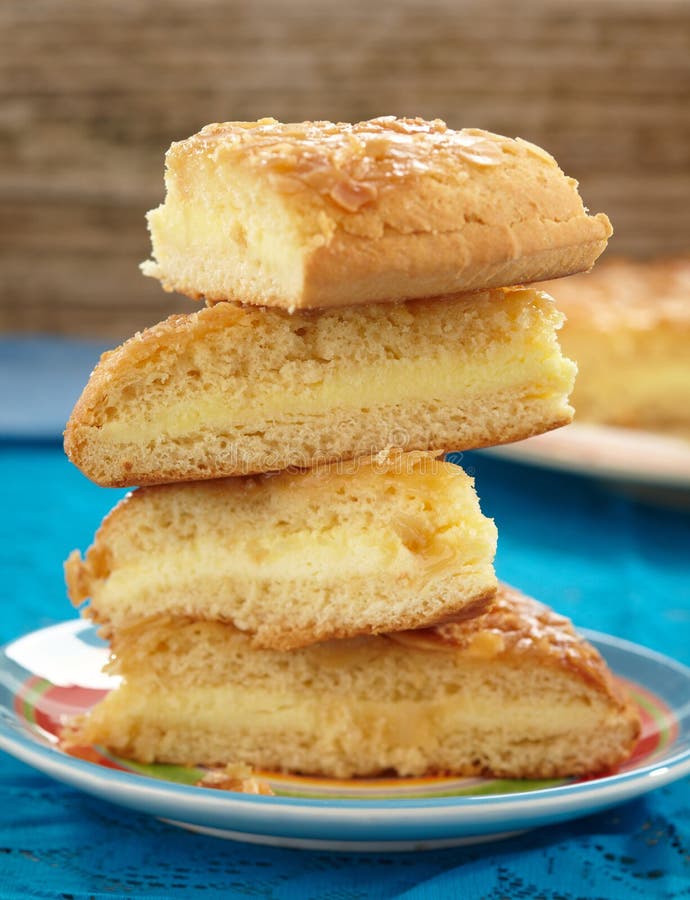 Stack of cake slices stock image. Image of green, closeup - 23346465