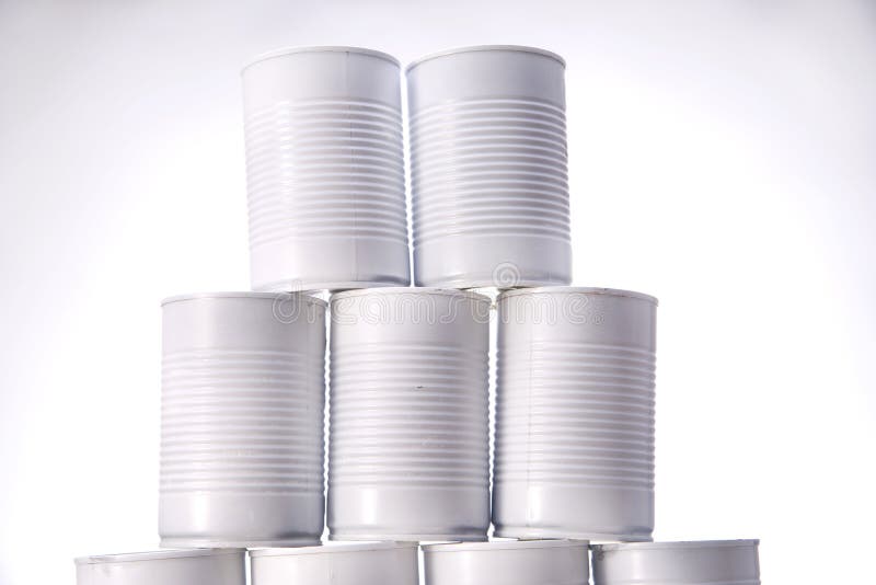 Cans stock image. Image of tomatoes, steel, white, recycle - 30156131