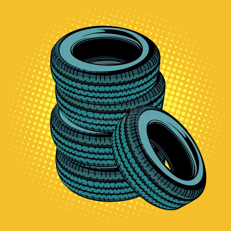 Stack Tires Stock Illustrations – 3,802 Stack Tires Stock Illustrations ...