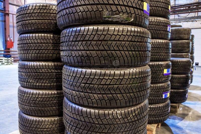 Stack of car tires stock image. Image of transport, speed - 28441657