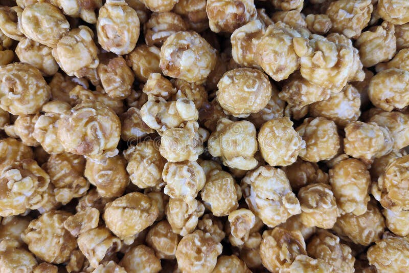 Stack of Caramelized Popcorn Stock Image - Image of popcorn, food: 282414023