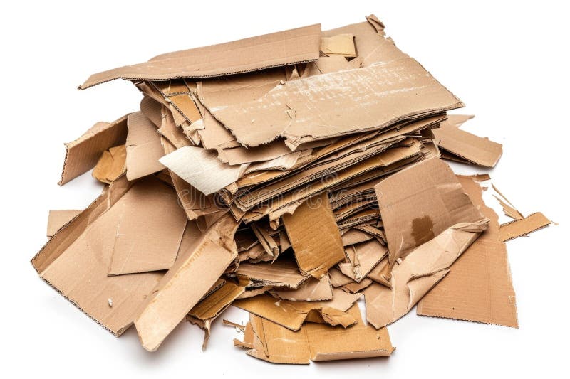 A Stack Of Cardboard Boxes Sits On A Table Ready For Use Or Storage