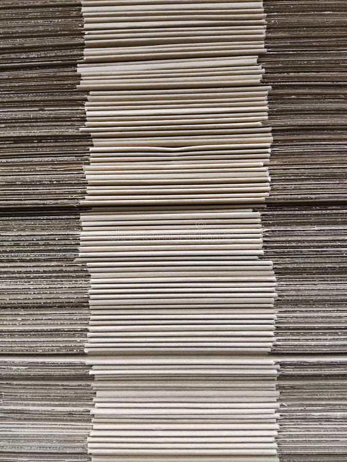 A Stack of Cardboard Boxes. the Texture of the Box Cut is Visible Stock ...