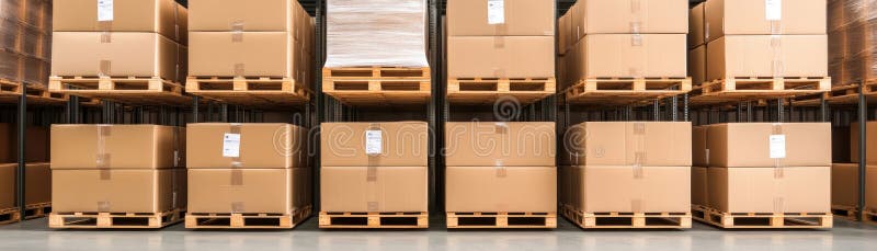 Largescale Modern Warehouse with Bulk Storage Areas, Automated ...