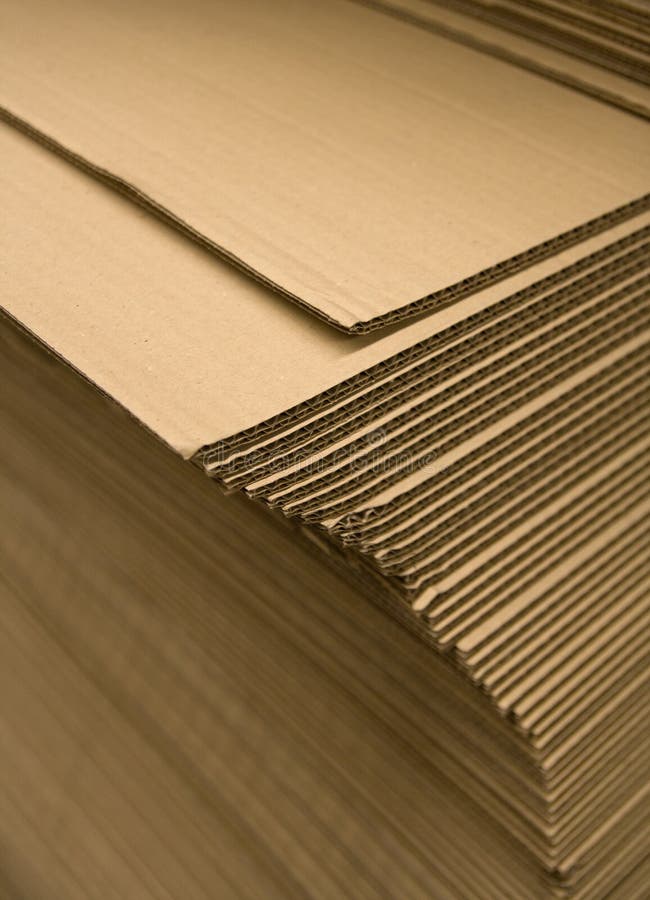 Cardboard stock stock photo. Image of sheets, flat, store - 23660442