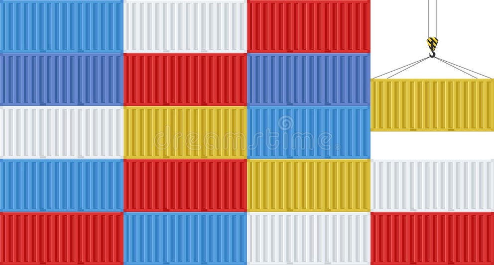 Hanging Containers Stock Illustrations – 3,007 Hanging Containers Stock ...