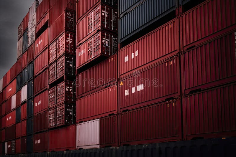 Intermodal Containers Stock Illustrations – 474 Intermodal Containers ...