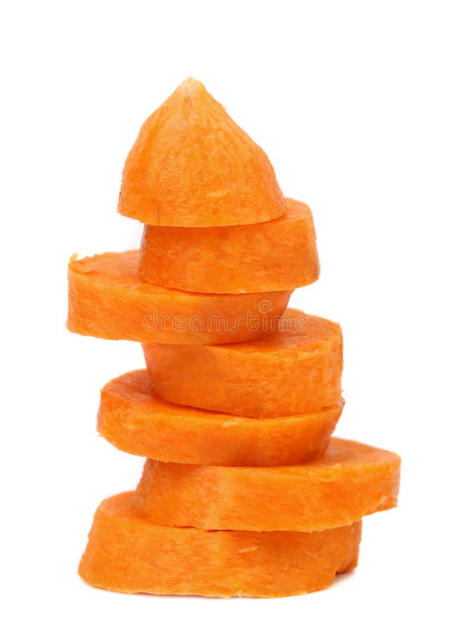 Stack of Slices Red and Yellow Pepper. Stock Photo - Image of perfect ...