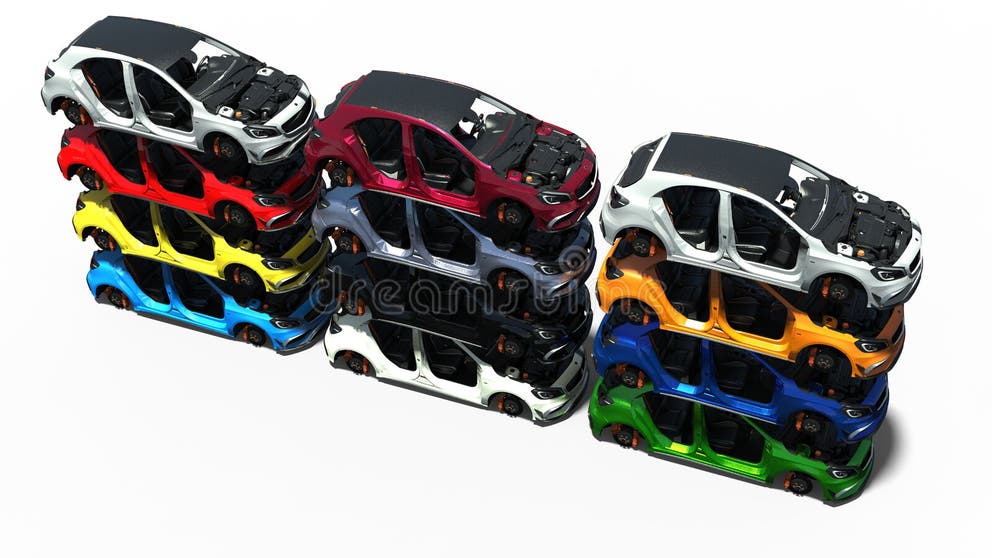 Stack Cars Stock Illustrations – 534 Stack Cars Stock Illustrations ...