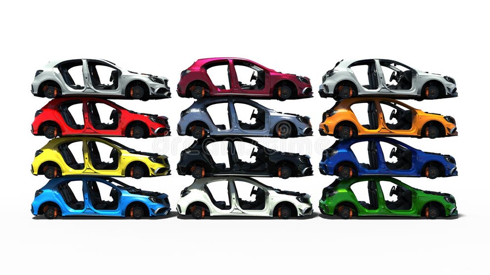 Stack Cars Stock Illustrations – 534 Stack Cars Stock Illustrations ...