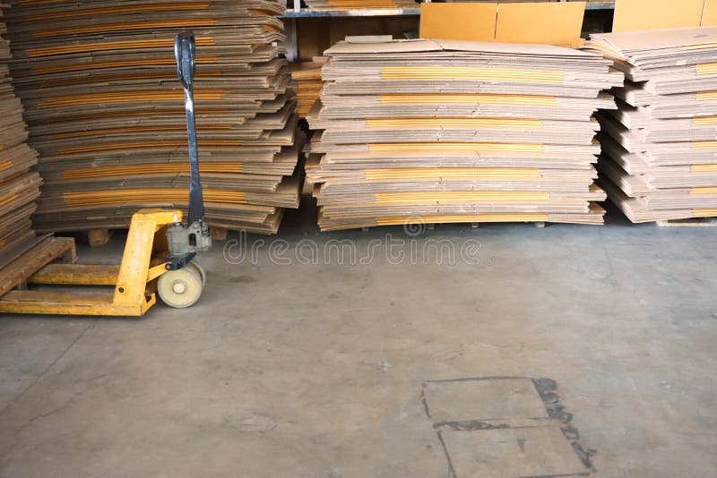 Stack of carton box stock image. Image of crate, objects - 110986085