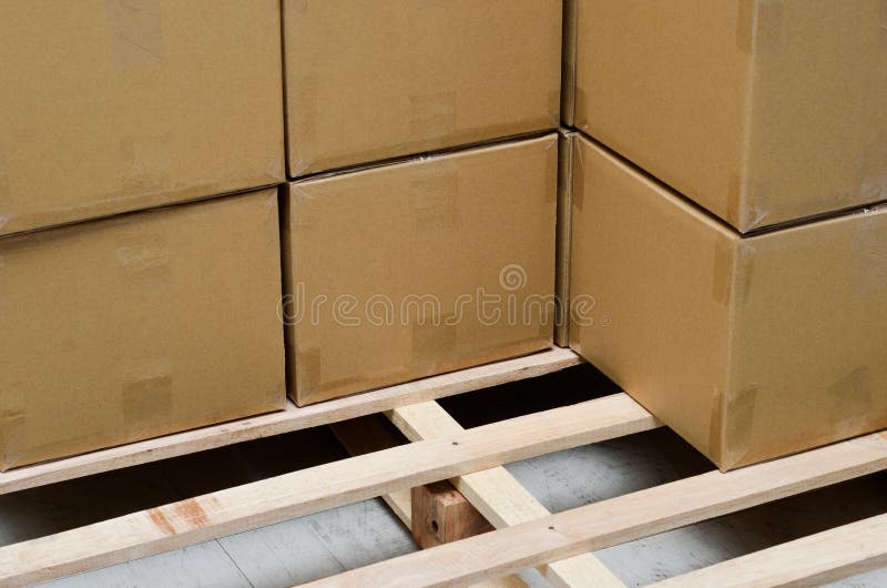 Stack of Carton Boxes Package Stock Photo - Image of packaging, carton ...