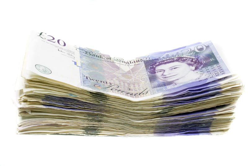 Stack of cash editorial image. Image of sterling, money - 10027850