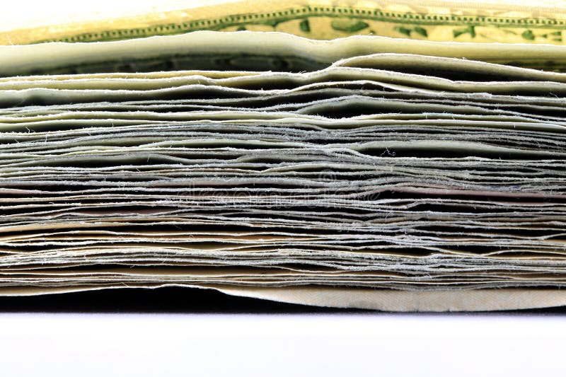 Stack of Cash stock image. Image of green, income, bucks - 23678549