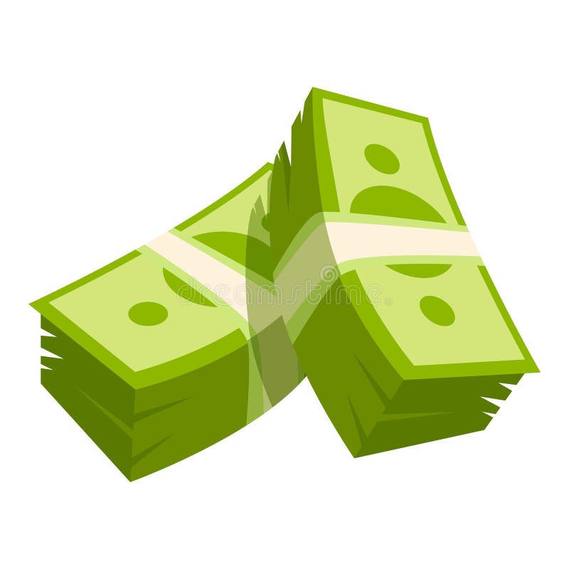 Stack of Cash Falling through the Air Creating Motion Blur Effect Stock ...