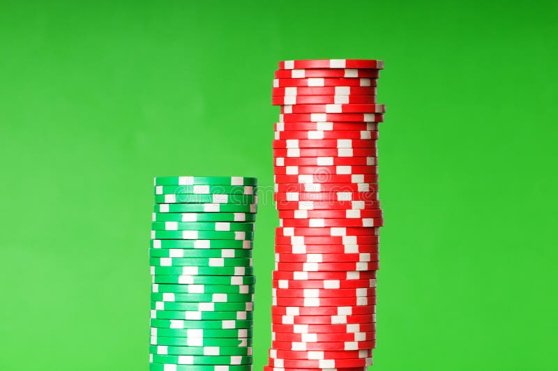 Stack of casino chips stock photo. Image of stack, wealth - 11214752