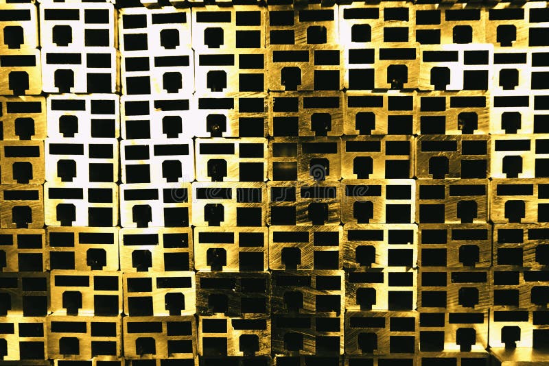 Stack of casting aluminum stock photo. Image of iron - 71992530