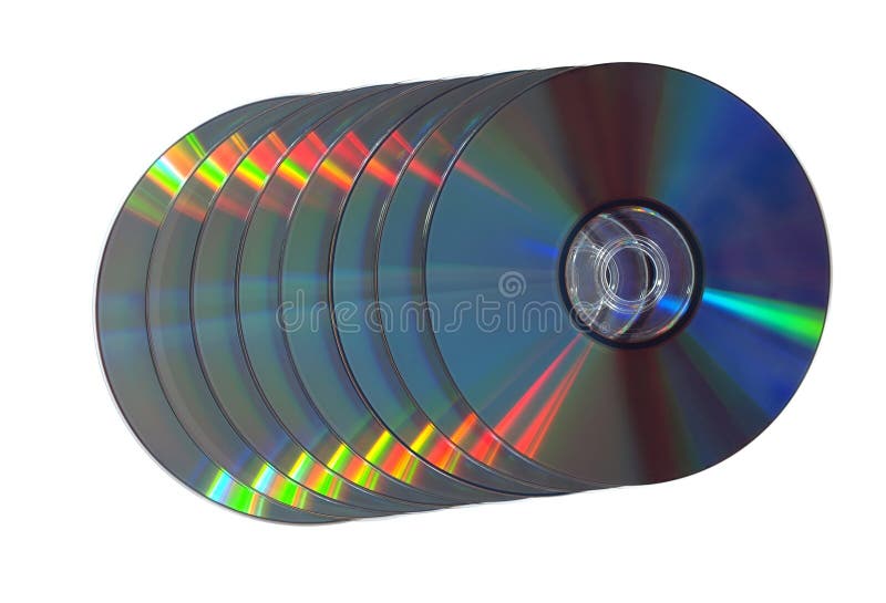 Stack of CD DVD disks stock image. Image of black, disc - 9094871
