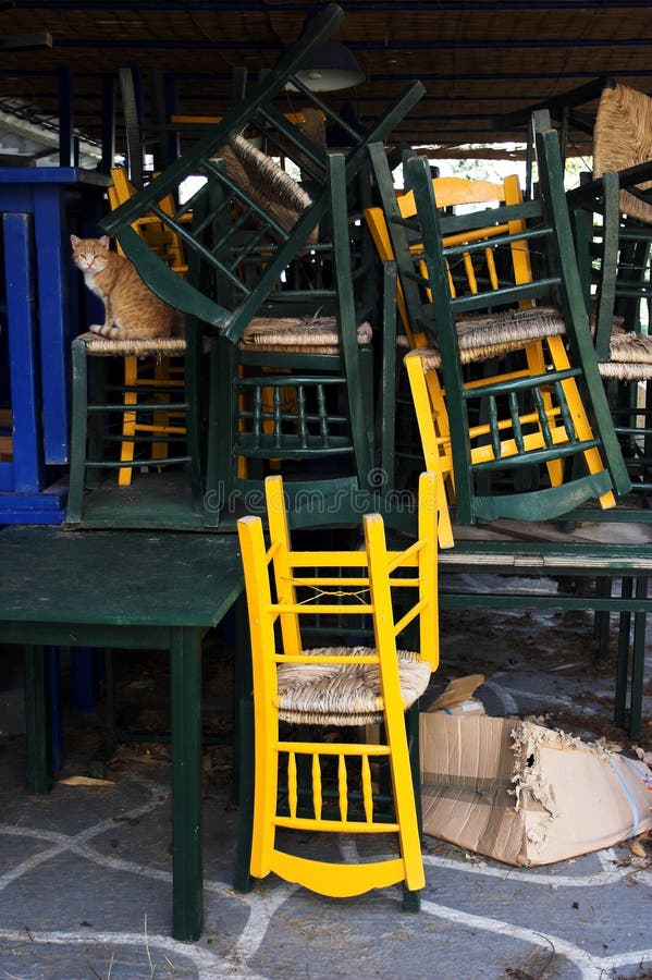 Stack of chairs stock photo. Image of urban, pile, furniture - 13140324