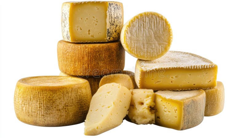 Stack Cheeses Variety Shapes Sizes Stock Photos - Free & Royalty-Free ...