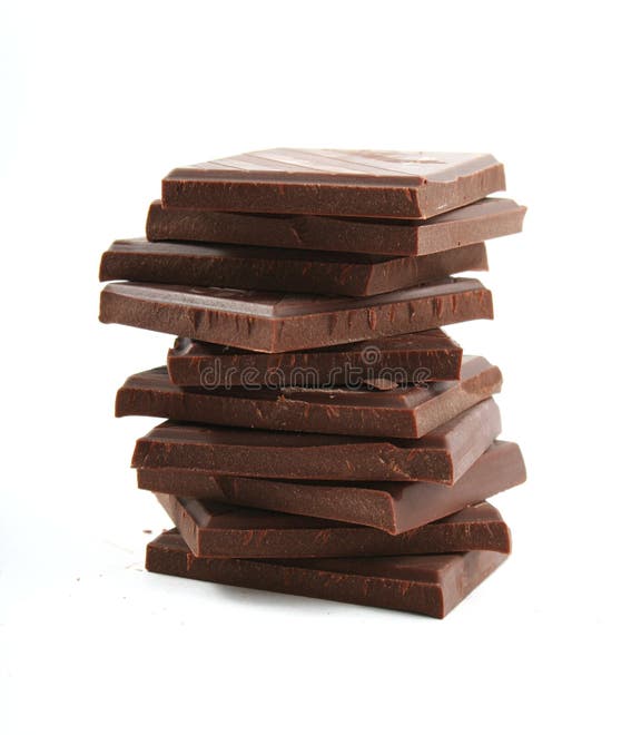 Stack of chocolate stock photo. Image of black, traditional - 5283052