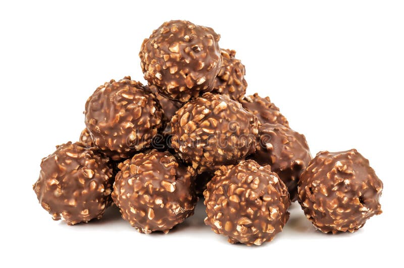 Stack of chocolate candies stock photo. Image of valentine - 91805658