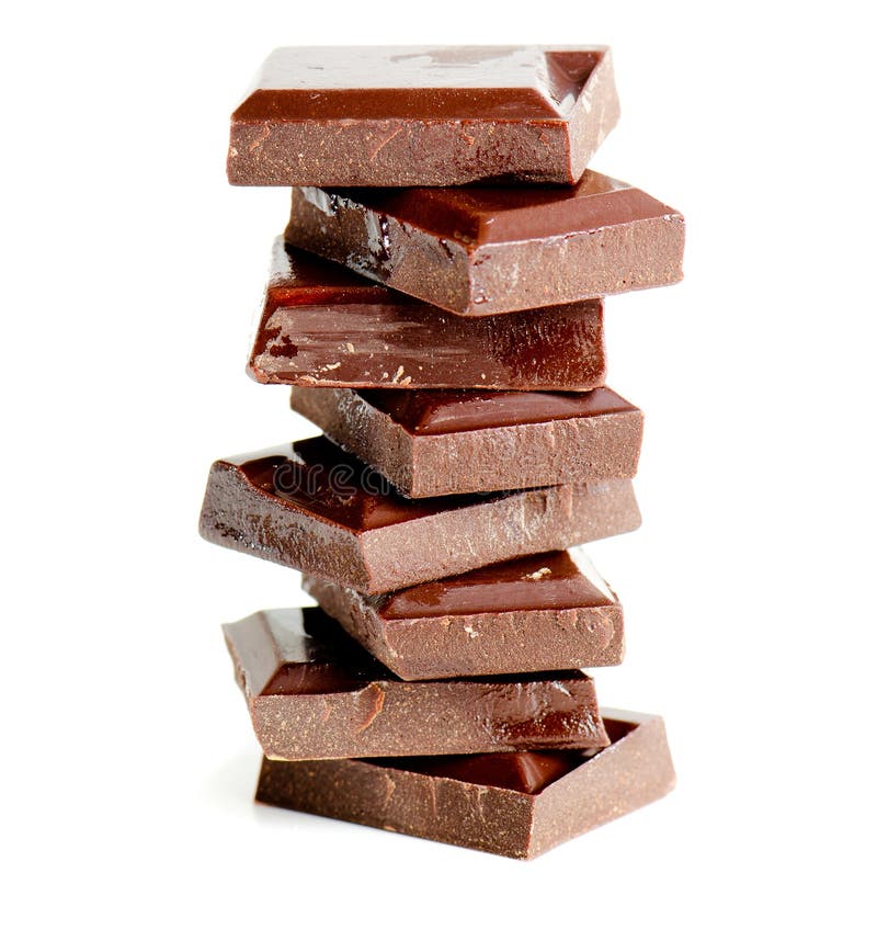 Stack of chocolate stock image. Image of healthy, chocolate - 30371355