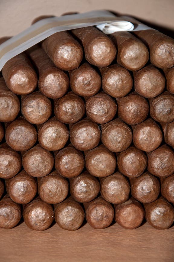 Stack of Cigars stock photo. Image of tobacco, habit - 21957460