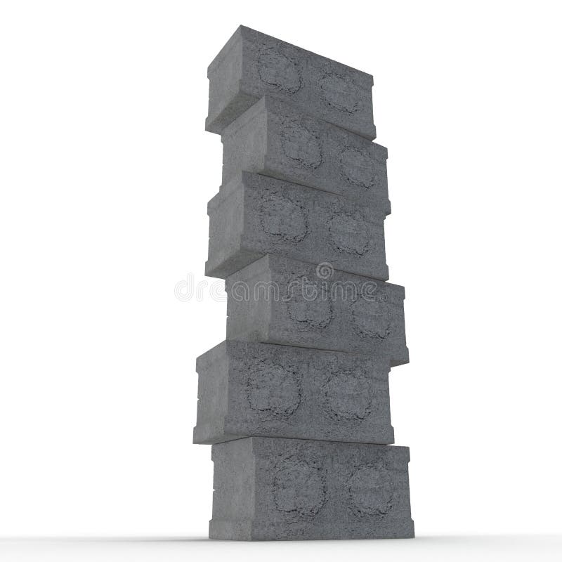 Cinder Block Cartoon Drawings