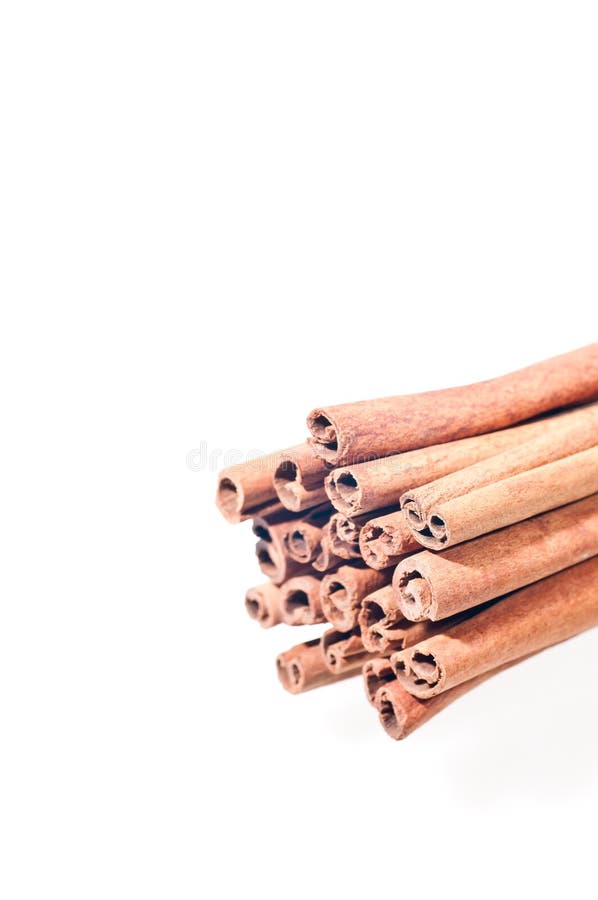 Stack of cinnamon stock image. Image of cinnamon, aromatic - 21815143