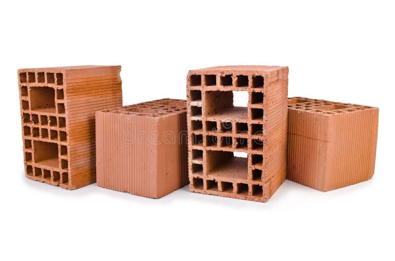 Stack of clay bricks stock photo. Image of brickwork - 32218580
