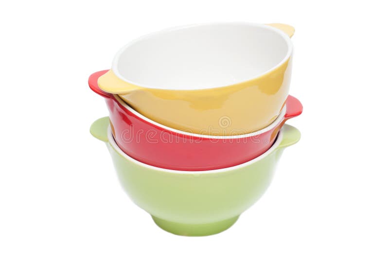 Stack of Clean Empty Plates Stock Photo - Image of background, group ...