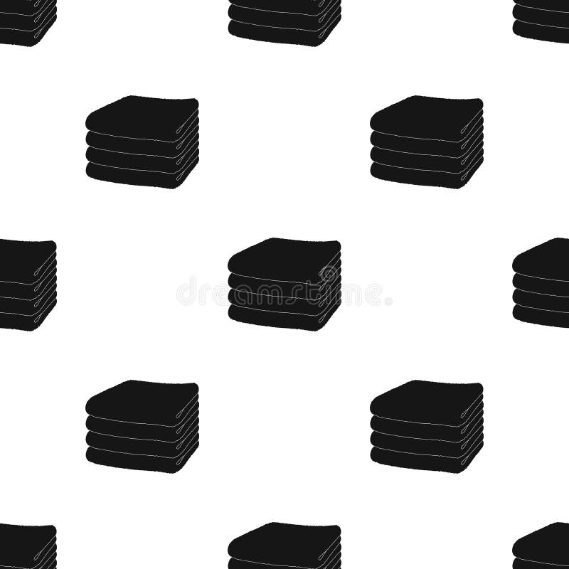 A Stack of Clean Linen.Suhaya Cleaning Single Icon in Cartoon Style ...