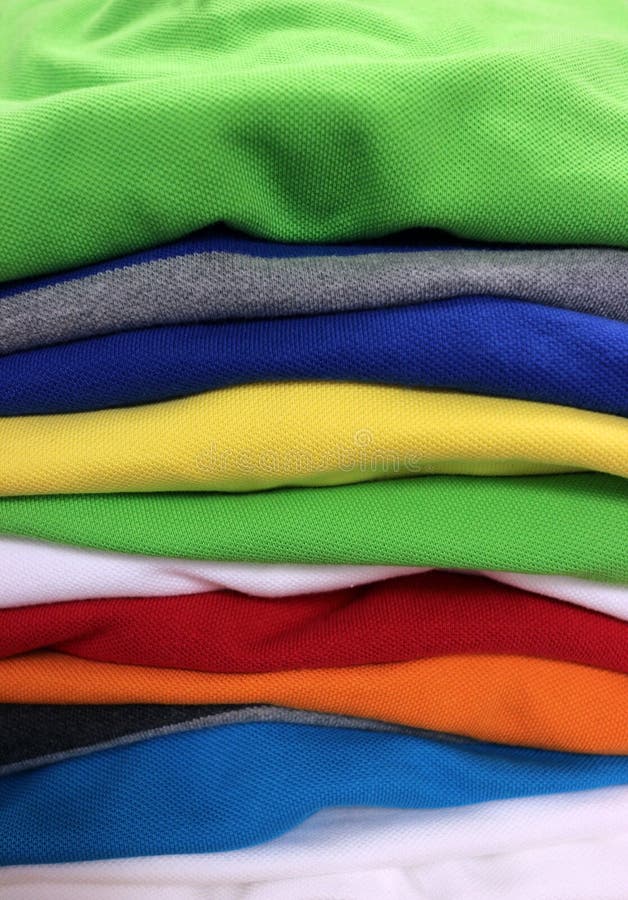 Stack of cloth stock image. Image of stack, white, yellow - 77667555