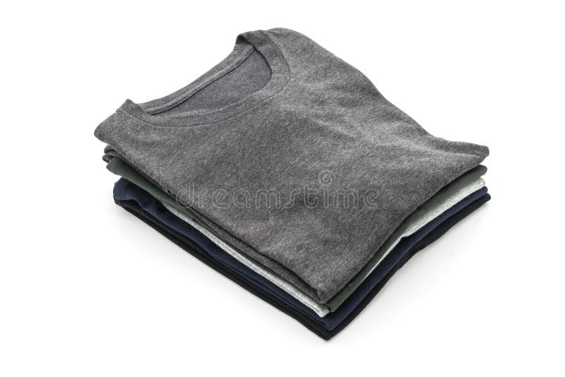 Stack of clothes on white stock image. Image of fashion - 103289757