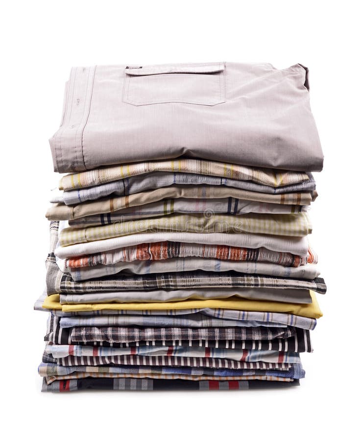 Stack of clothing stock photo. Image of clothing, business - 23368936