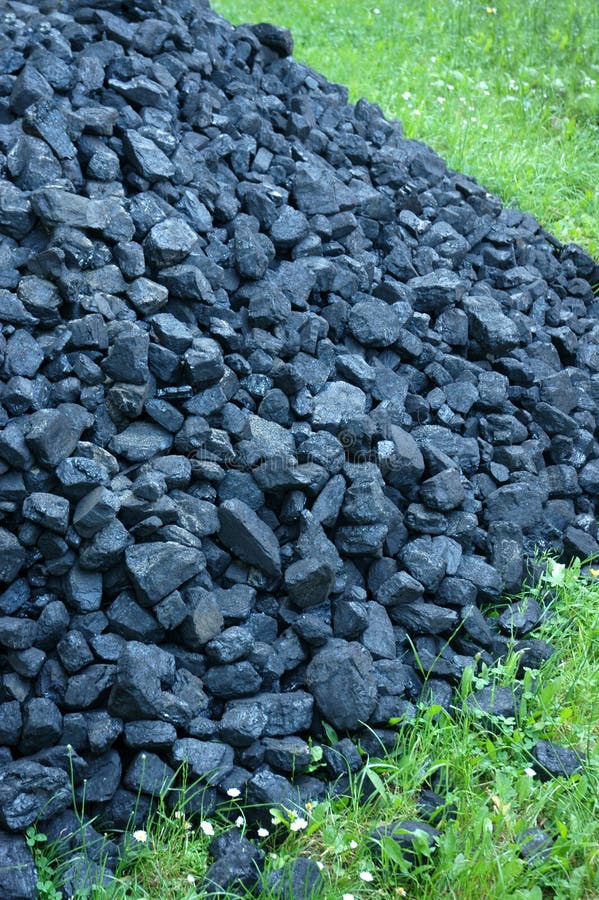 Stack of coal stock image. Image of stone, heat, mineral - 16217615