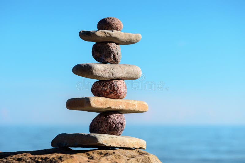 Stack on the coast stock image. Image of garden, correctness - 97309629