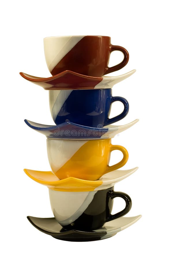 Coffee cups stock photo. Image of gastronomy, coffee - 15301130